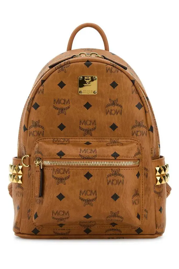 Mcm Canvas Mini Stark Backpack
