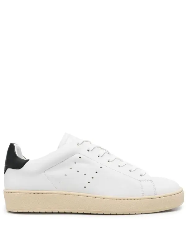 Hogan H672 Leather Sneakers - White