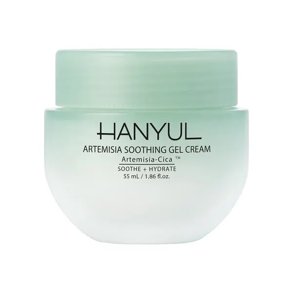 HANYUL Artemisia Soothing Gel Cream Moisturizer With Centella Asiatica And Niacinamide