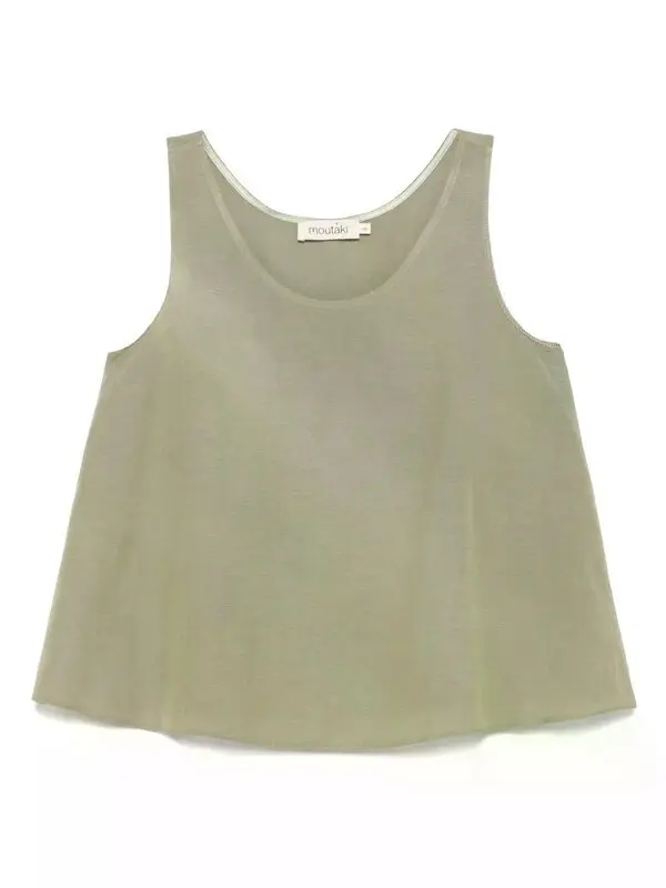 MOUTAKI Sleeveless Top - Green