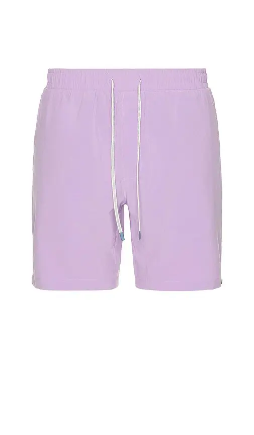 Faherty Brand Shorelite 7-inch Swim Trunk - Seaside Iris