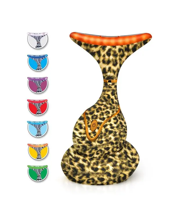 GLO24K 7 Color Led Neck & Face Massager Deluxe - No Color