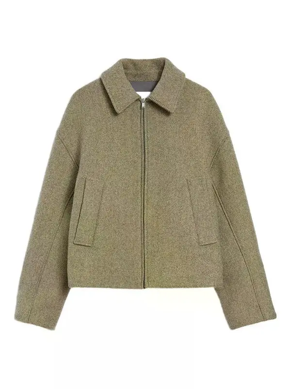 JIL SANDER Wool Jacket - Green