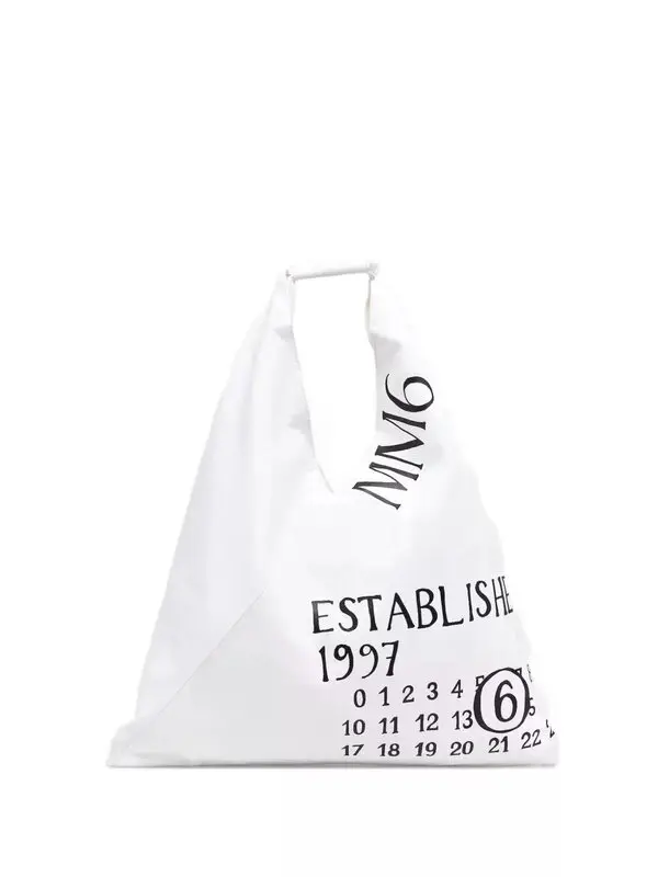 MAISON MARGIELA Numbers Motif Japanese Tote Bag