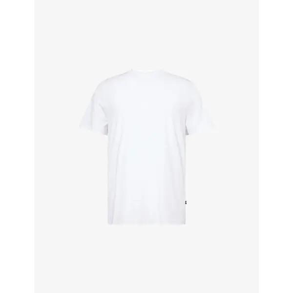 On Focus-t Crewneck Cott-blend T-shirt - White