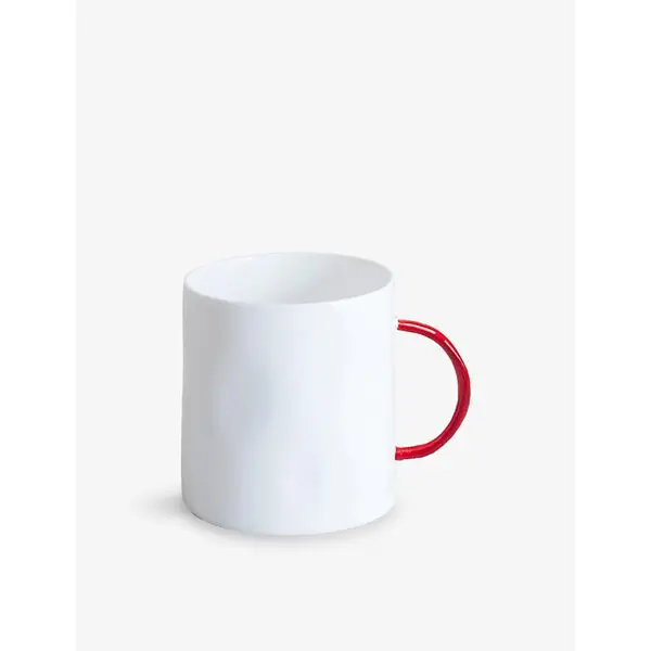 FELDSPAR Glazed Bone China Coffee Mug 200ml - Geranium