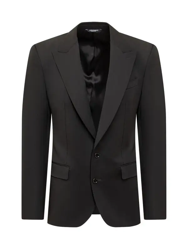 Dolce & Gabbana Single-breasted Blazer - Black