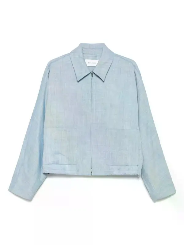 FERRAGAMO Cropped Bomber Jacket