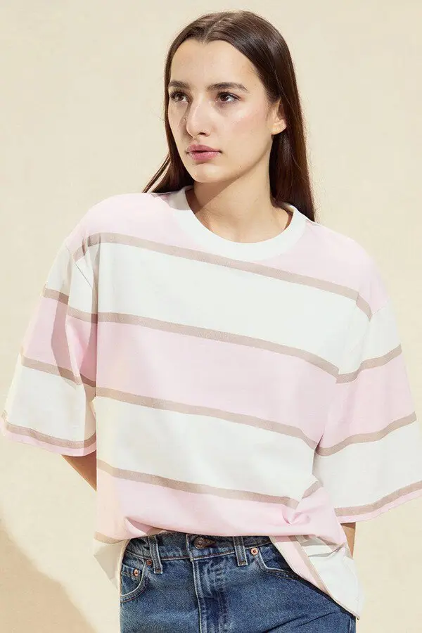 Cynthia Rowley Malibu D Tee - Stripe