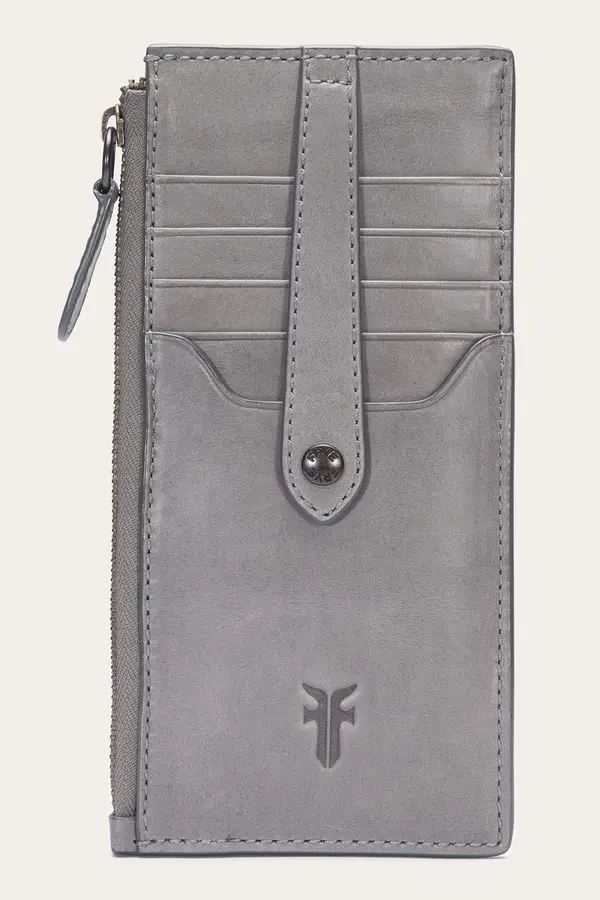 Frye Melissa Snap Card Wallet - Red