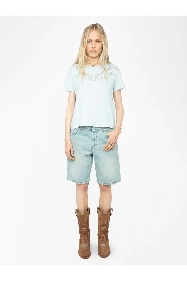 Zadig&Voltaire Alys T-shirt - Multicolor / White
