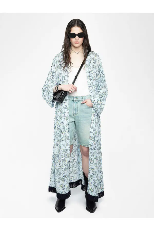Zadig&Voltaire Printed Kimono Jacket