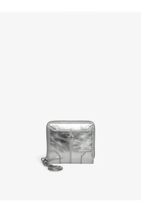 Zadig&Voltaire Sunny Mini Vintage Metal Wallet