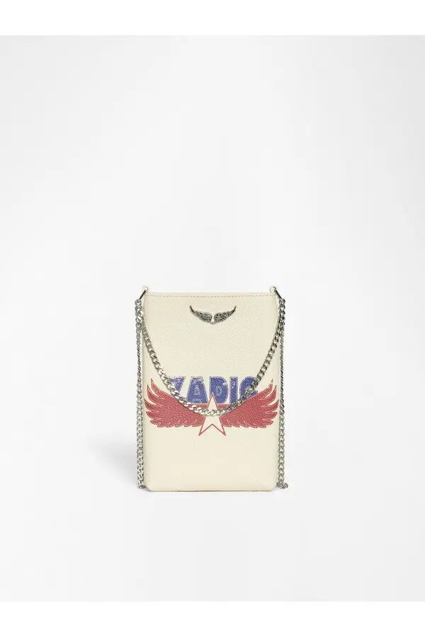 Zadig&Voltaire Rock Phone Pouch - Natural