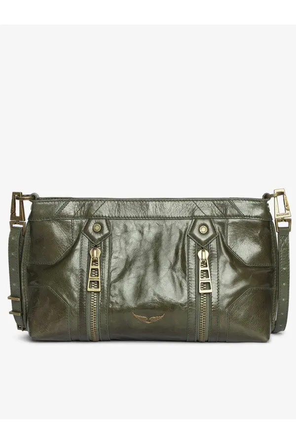 Zadig&Voltaire Sunny Moody Vintage Patent Bag - Red