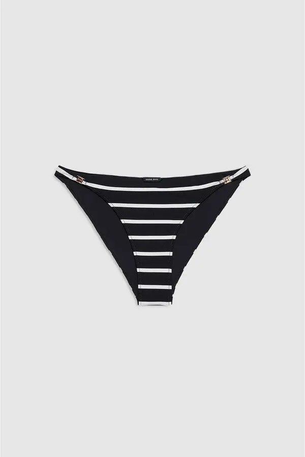 ANINE BING Bellamy Striped Bikini Bottom - Stripe