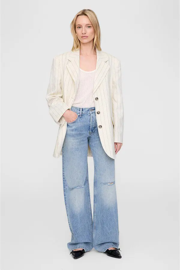 ANINE BING Sara Blazer - Stripe