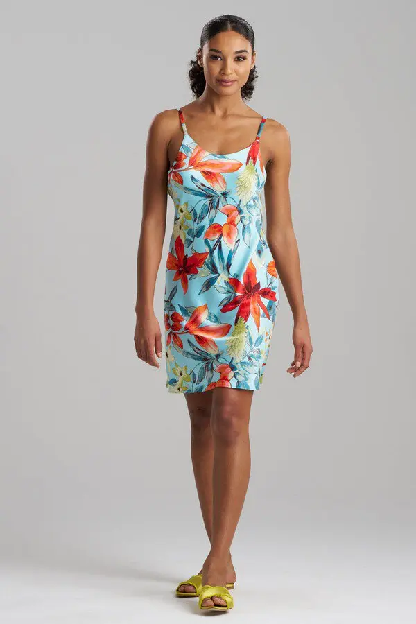 Natori Tropical Breeze Satin Chemise
