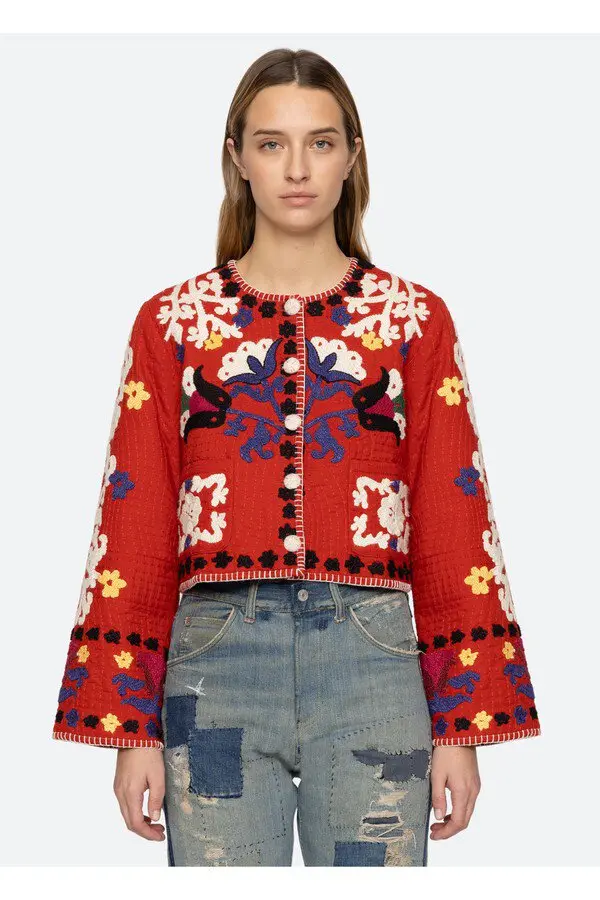 Sea Catrine Embroidered Jacket