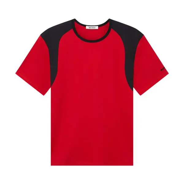 WALES BONNER Dub T-shirt /red - Black