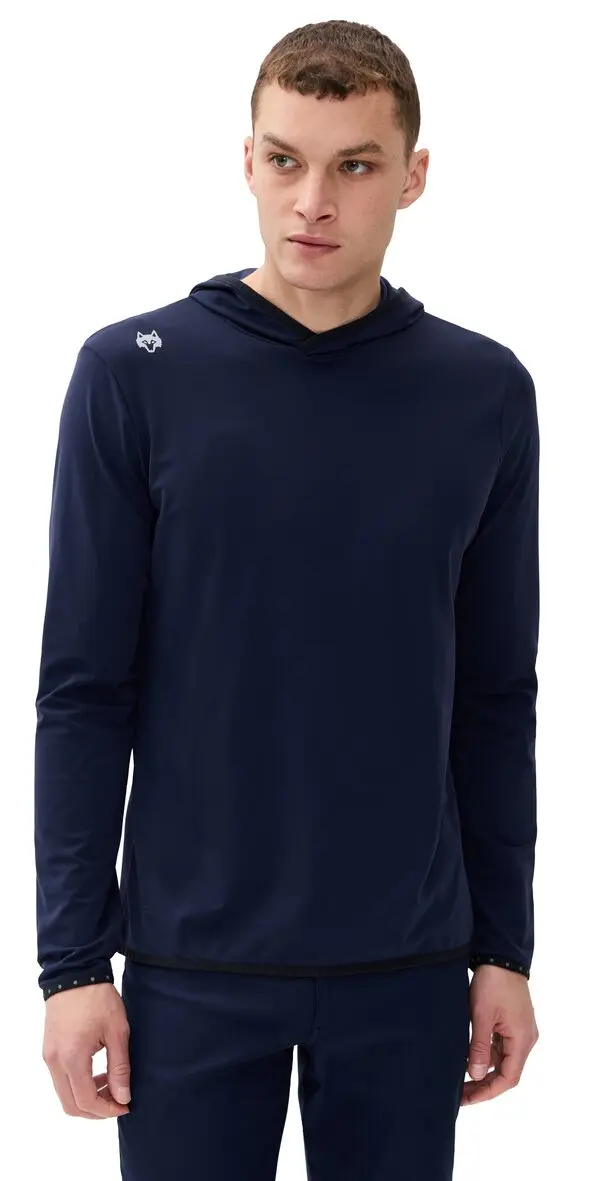 Greyson Lightweight Performance Hoodie - Maltese Blue