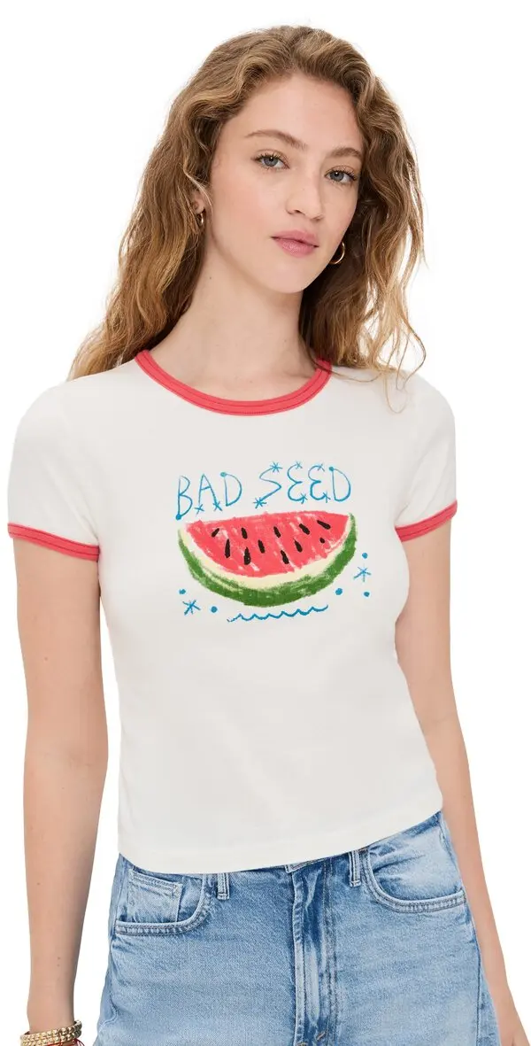 MOTHER The Itty Bitty Ringer Tee - Bad Seed