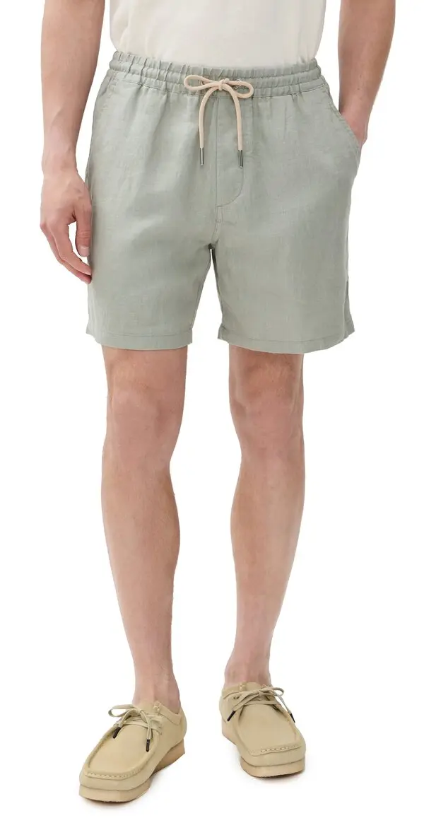Nn07 Gregor Shorts 1454 6.25 - Sage Green