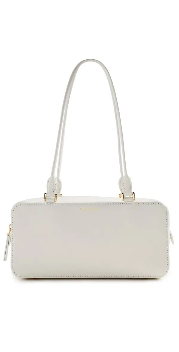 Veronica Beard Boxy Shoulder Bag - Off White