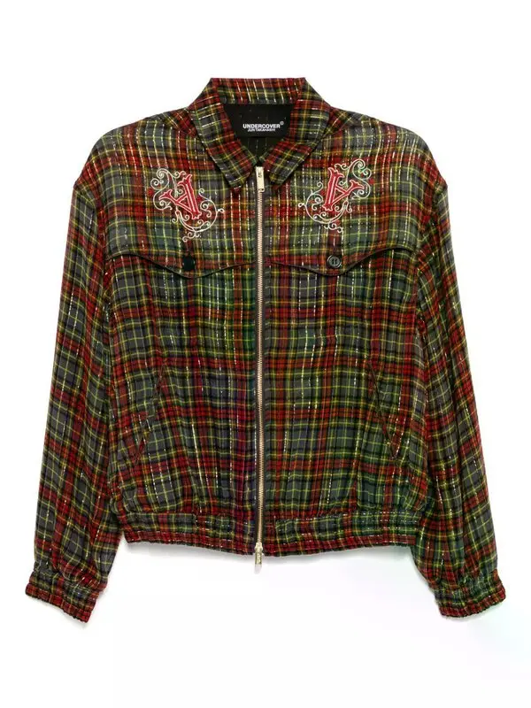 UNDERCOVERISM Checked Zip-up Jacket
