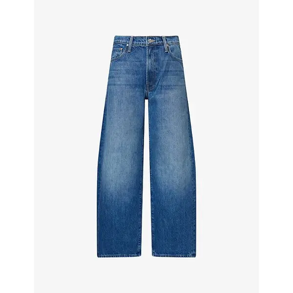 MOTHER The Dodger Ankle Embroidered Denim Jeans
