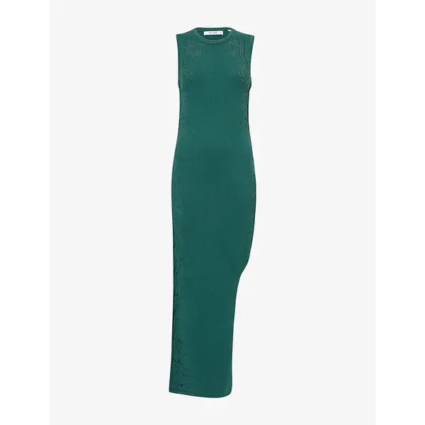 DAILY PAPER Knitted Asymmetric Maxi Dress