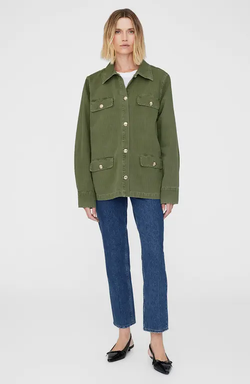 ANINE BING Corey Jacket - Army Green