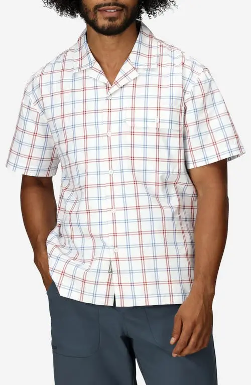 MARMOT Airexchange Solarshield Upf Camp Shirt - Pearl Windowpane