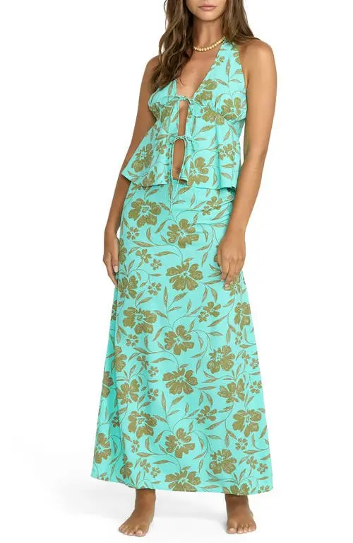 BILLABONG Floral Maxi Skirt