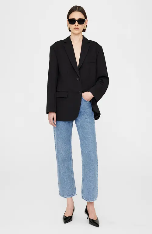 ANINE BING Quinn Blazer - Black