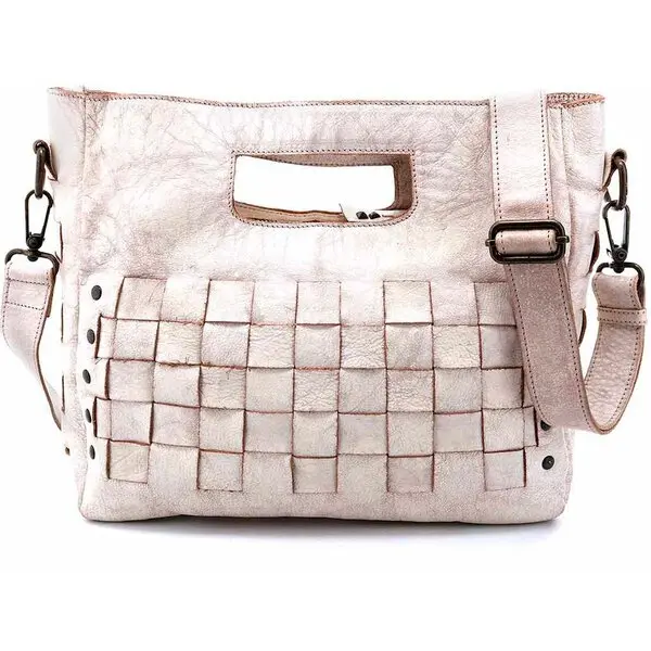 Bed Stu Orchid Handwoven Leather Handbag - Nectar Lux