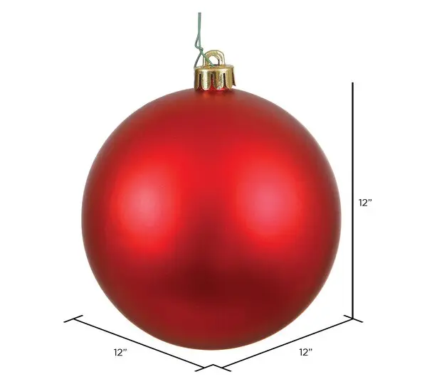 VICKERMAN 12' Ball Ornament