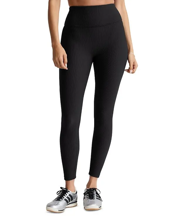 Beyond Yoga Impulse Ribbed Leggings - Black Onyx