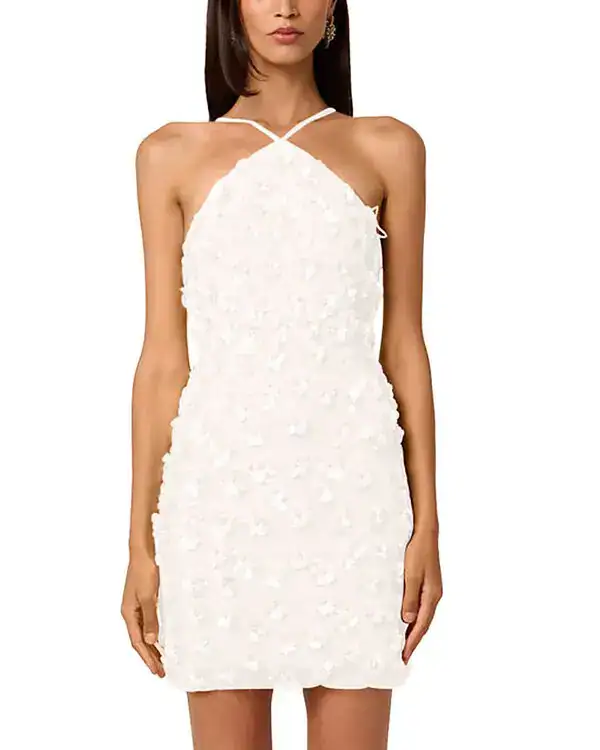 knee length dresses for ladies Liv Mini Dress In Duo – Mister Zimi main image 1