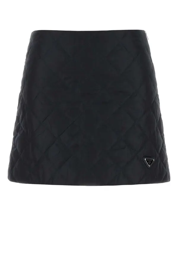 Prada Re-nylon Mini Skirt - Blue