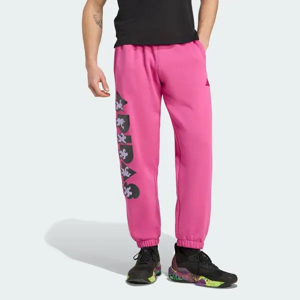 Adidas X Jeremy Scott Pants - Semi Lucid Fuchsia