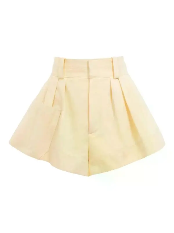 Chloé Cotton Shorts - Neutrals