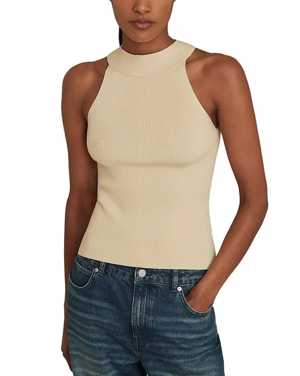 REISS High Neck Top