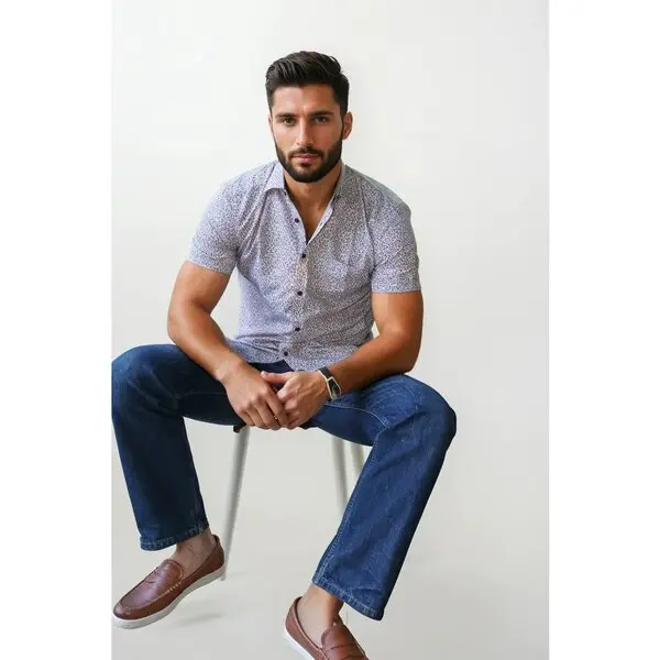 LEDGER & FORD La Jolla Shirt - White