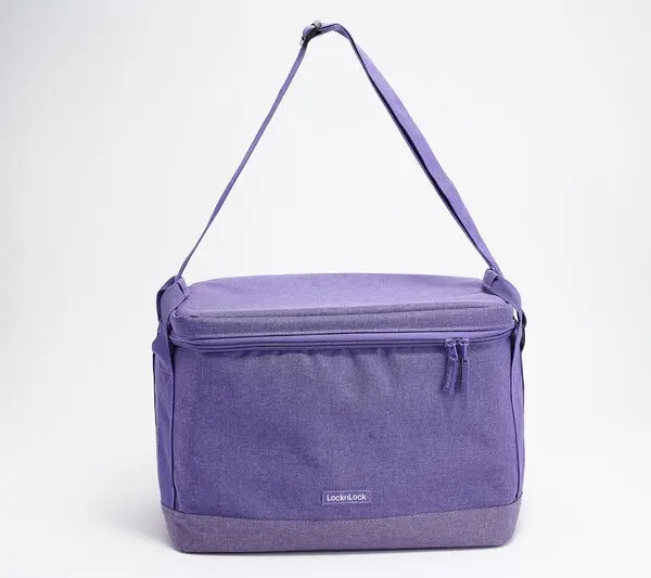LOCKNLOCK Flat Top Insulated Printed Cooler Bag