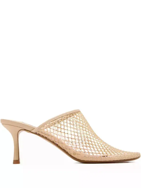 Senso 70mm Pam Heeled Mules - Neutrals