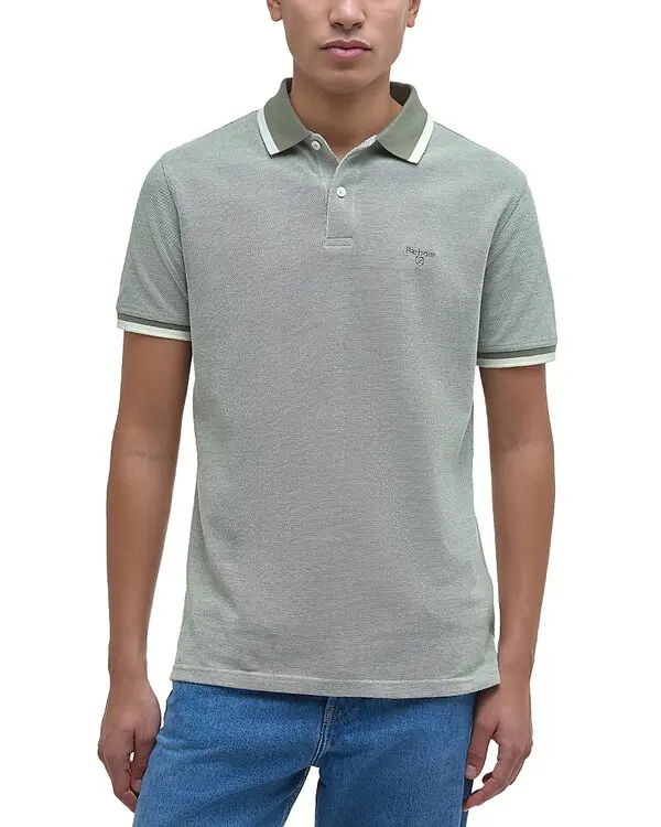 Barbour Barnard Polo - Light Moss