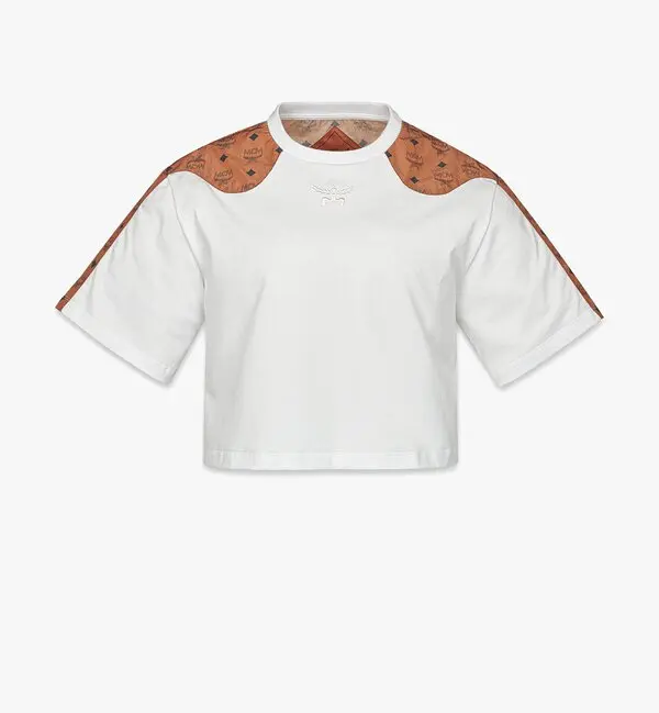 Mcm Laurel Cropped T-shirt