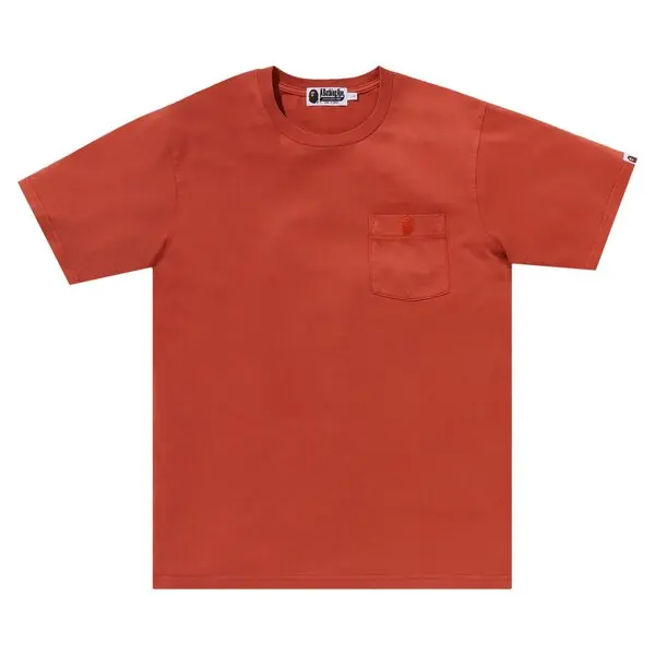 BAPE Garment Dye One Point Pocket Tee