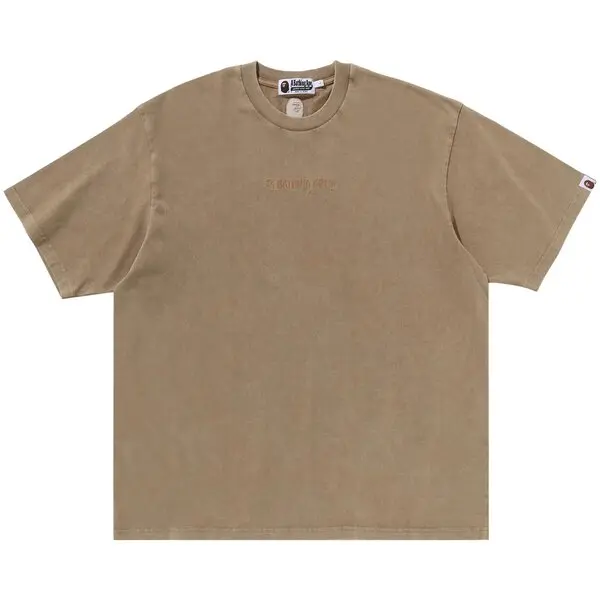 BAPE Bathing Ape Logo Relaxed Fit Tee - Tan